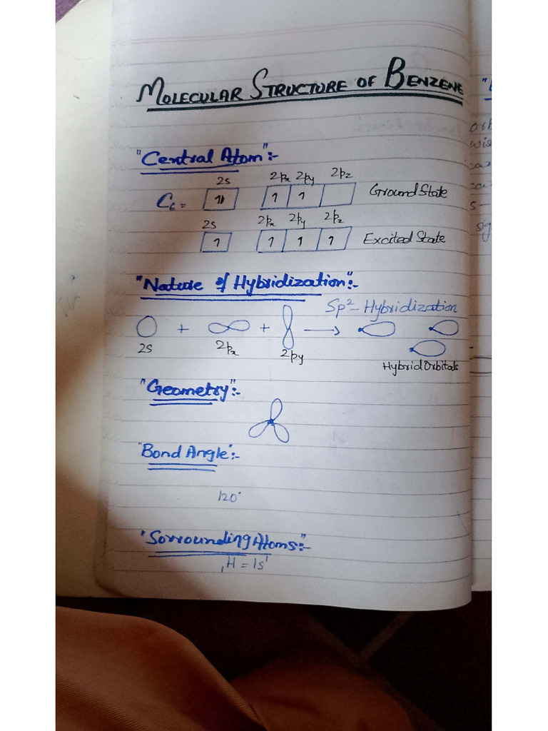 Benzene Structure | PDF