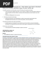 9700 Alevel Biology Paper 5 Notes | PDF
