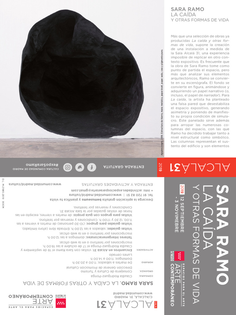 02 Folleto Sala Sara Ramo | PDF