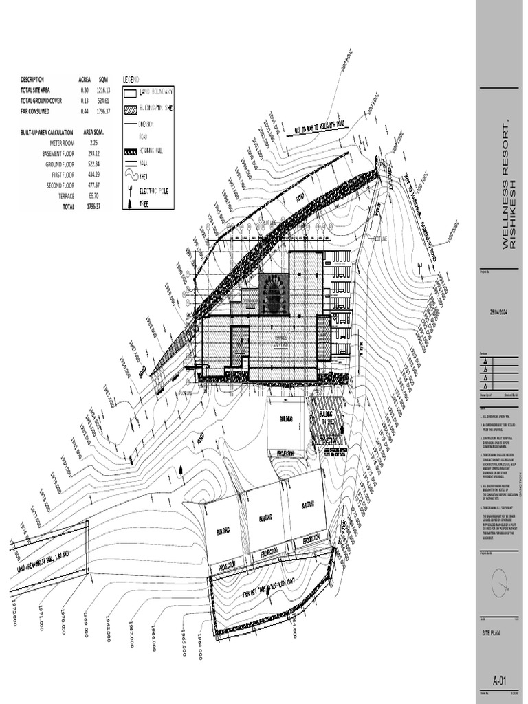 Submission Drawing Wellness Resort | PDF