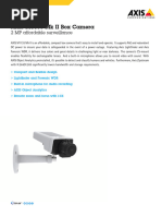 Datasheet Axis p3735 Ple Panoramic Camera en US 443423 | PDF | Camera ...