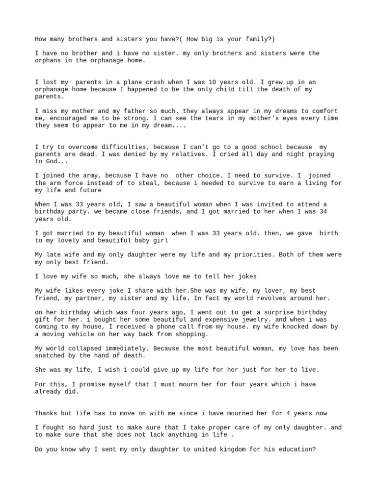 Orphanage FMT | PDF | Orphanage