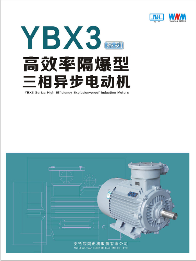 YBX3系列高效率隔爆型三相异步电动机 | PDF