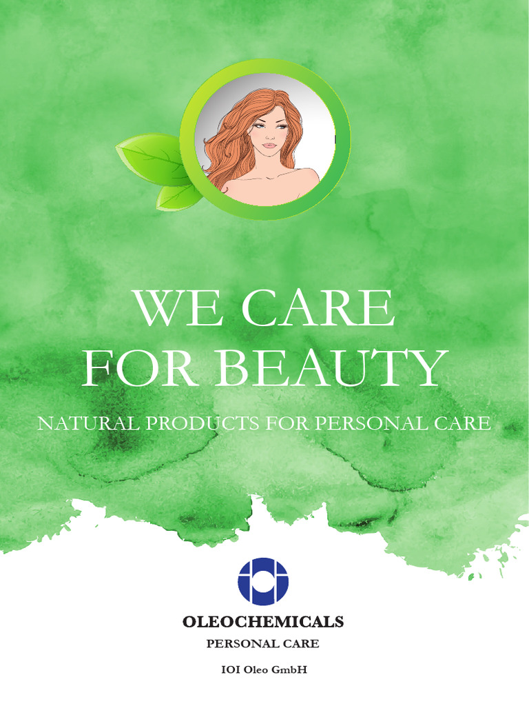 IOI OLEO Personal Care 2016_catalogue | PDF | Emulsion | Triglyceride