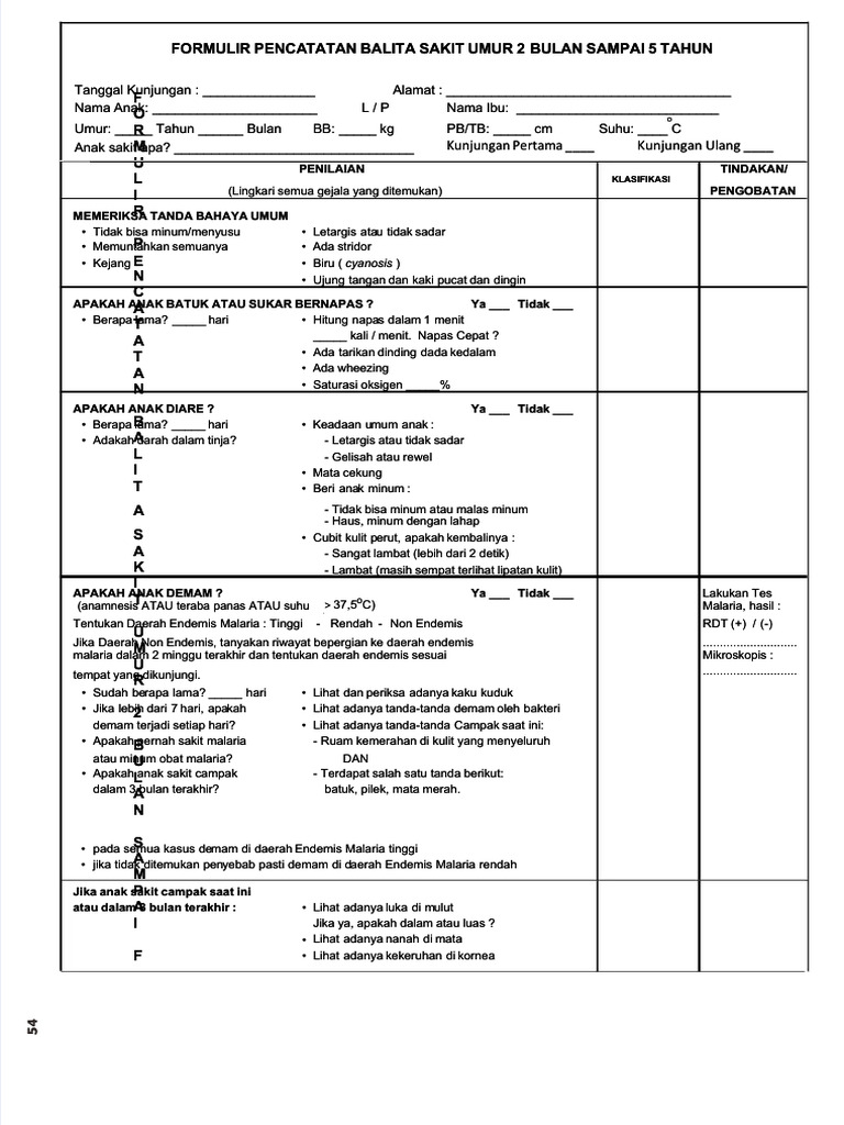 PDF Formulir Mtbs - Compress | PDF