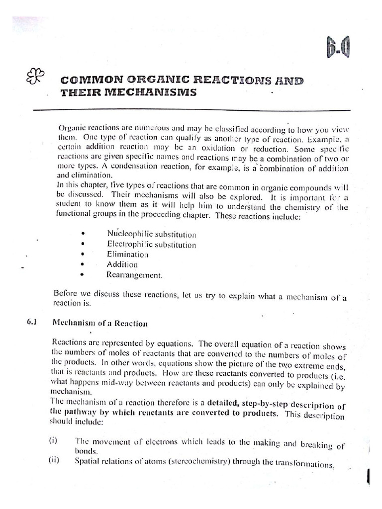 Rxn mechanism (2) | PDF