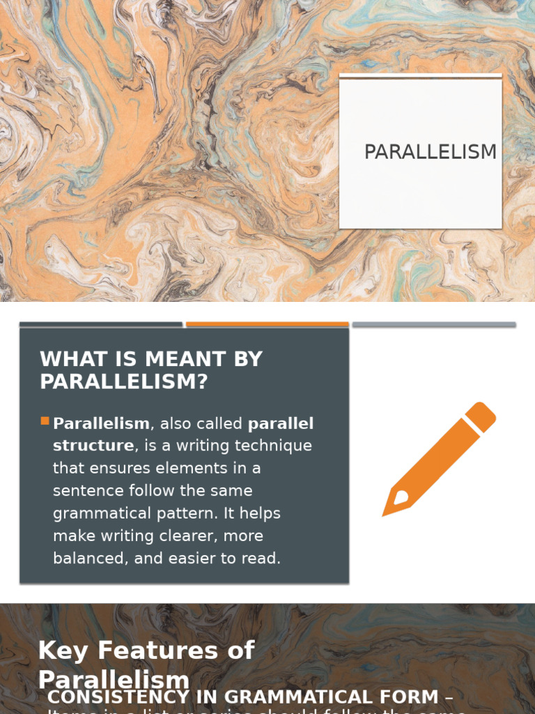 Understanding Parallelism in Writing | PDF