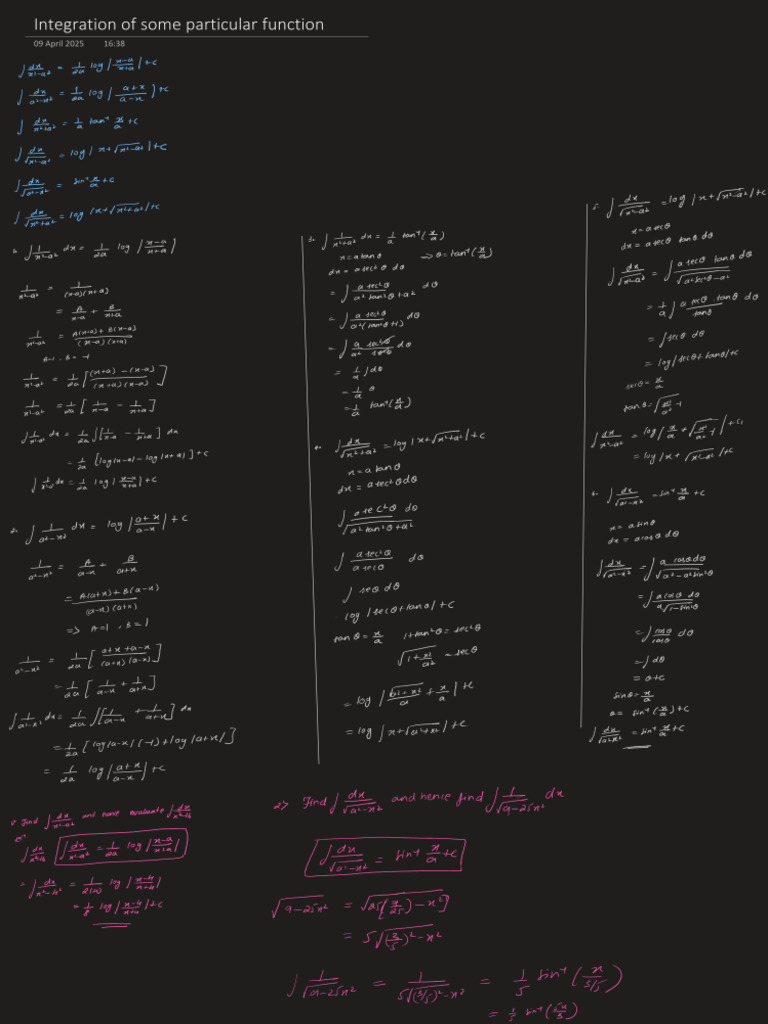 Integration of Some Particular | PDF