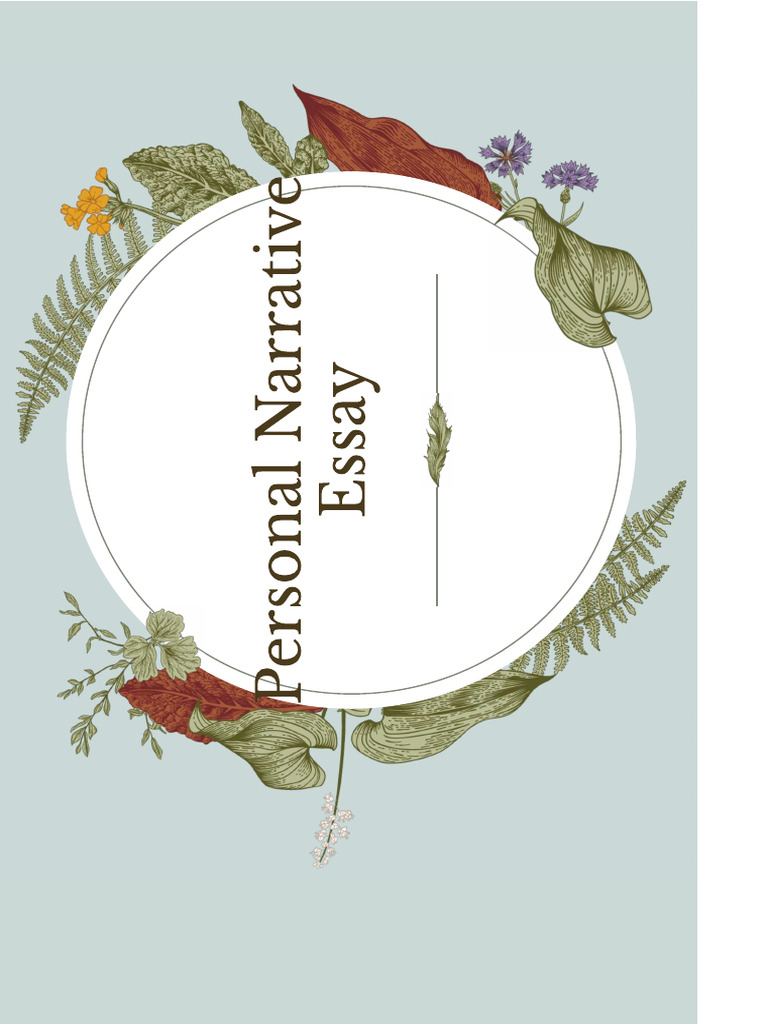 Personal narrative essay | PDF