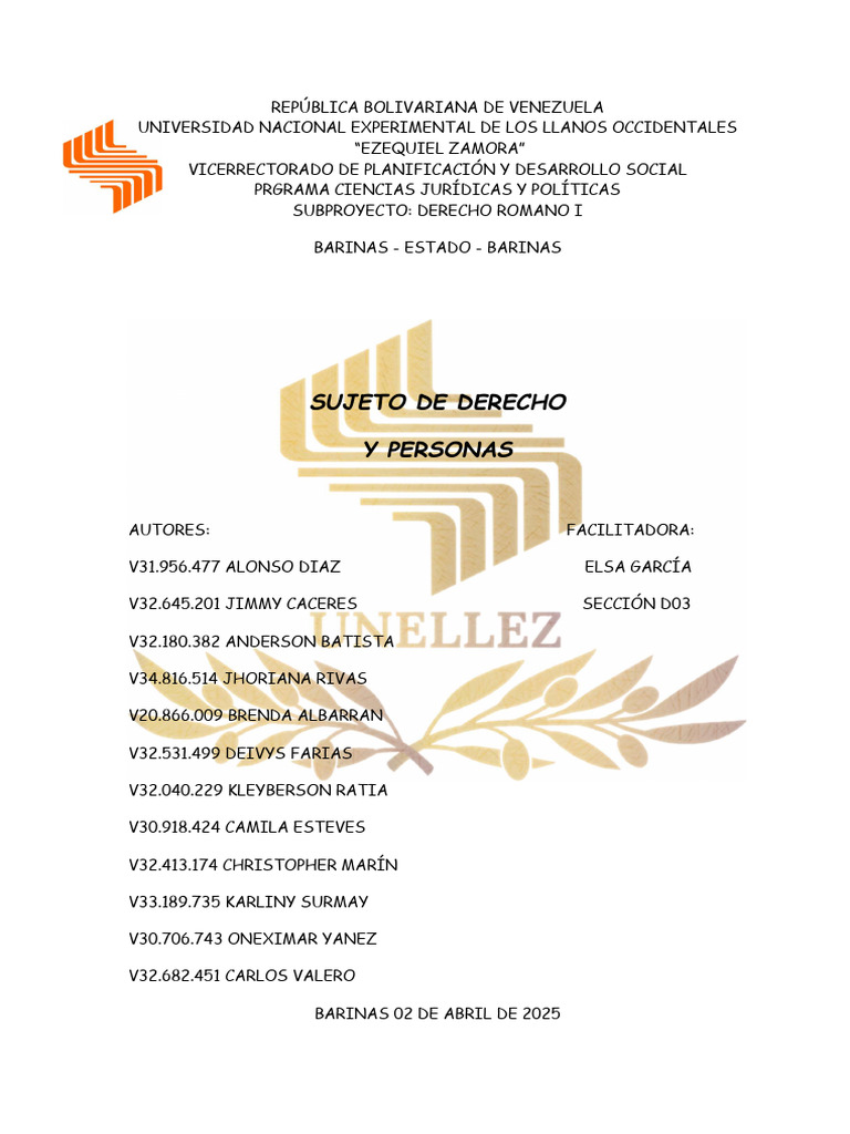 Jimmy Caceres (Do3) - Traba | PDF | imperio Romano | Derechos