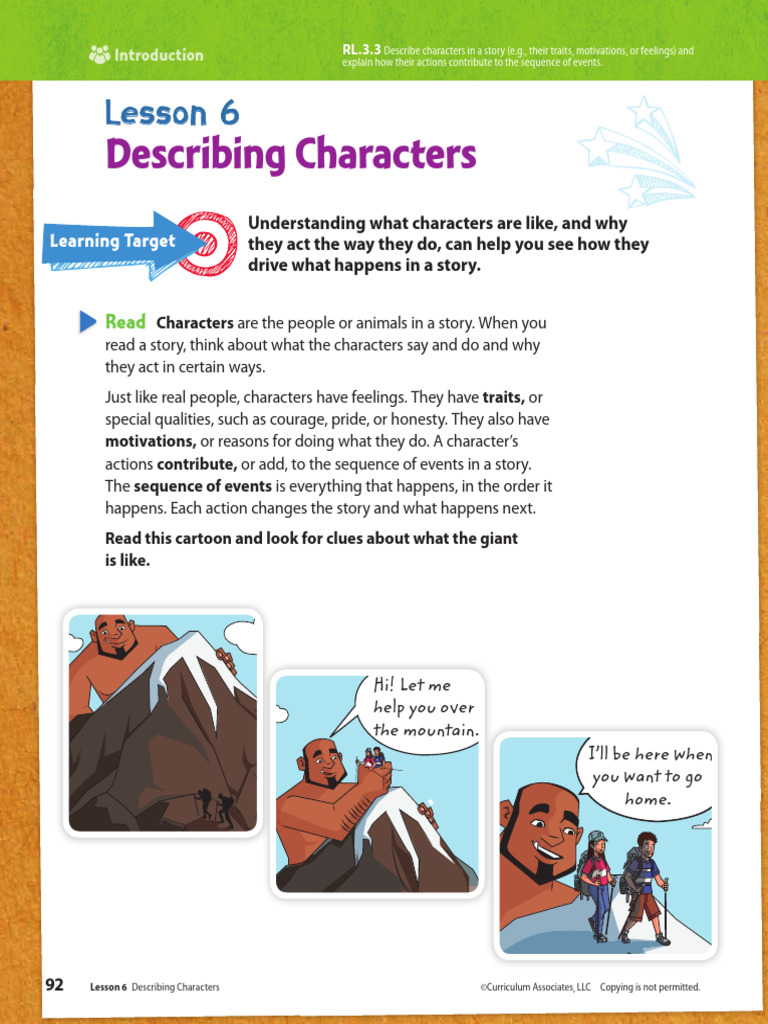 Describing Characters in Stories | PDF | Cleopatra | Ancient Egypt