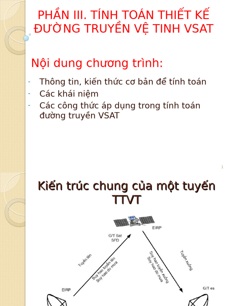 Tinh Toan - VSAT | PDF