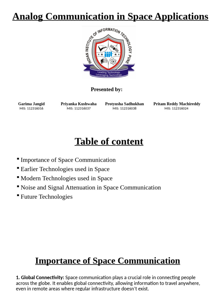 Analog Communications in Space Applications | PDF | Unified S Band | Radio