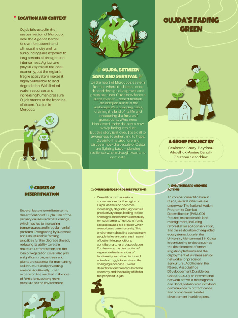 Oujda's Fading Green | PDF | Soil | Agriculture