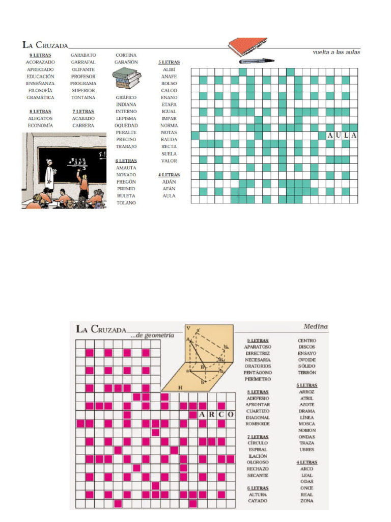 Cruzadas Palabras | PDF