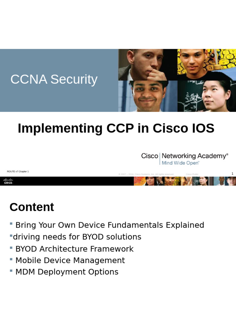 CCNA Security5 - IBring Your Own Device (BYOD) | PDF | Computer Network ...