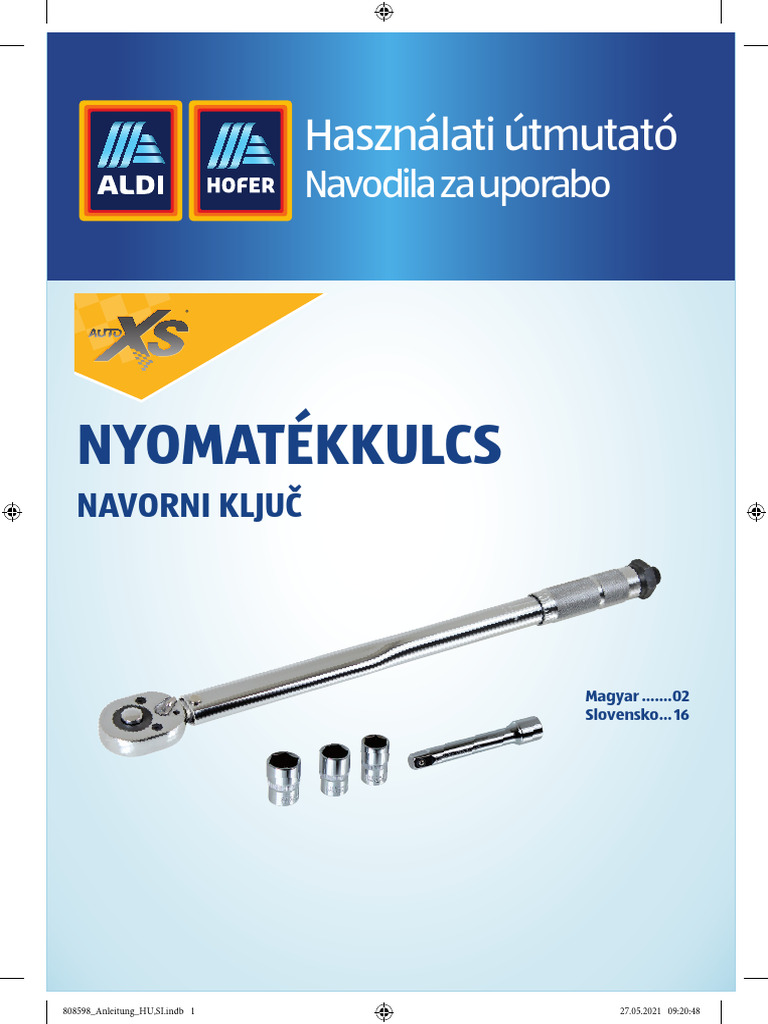 Navodila Momentni Kljuc | PDF