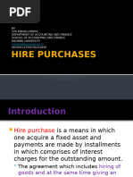 Hire Purchase - Example 1 To 10 | PDF | Interest | Deposit Account