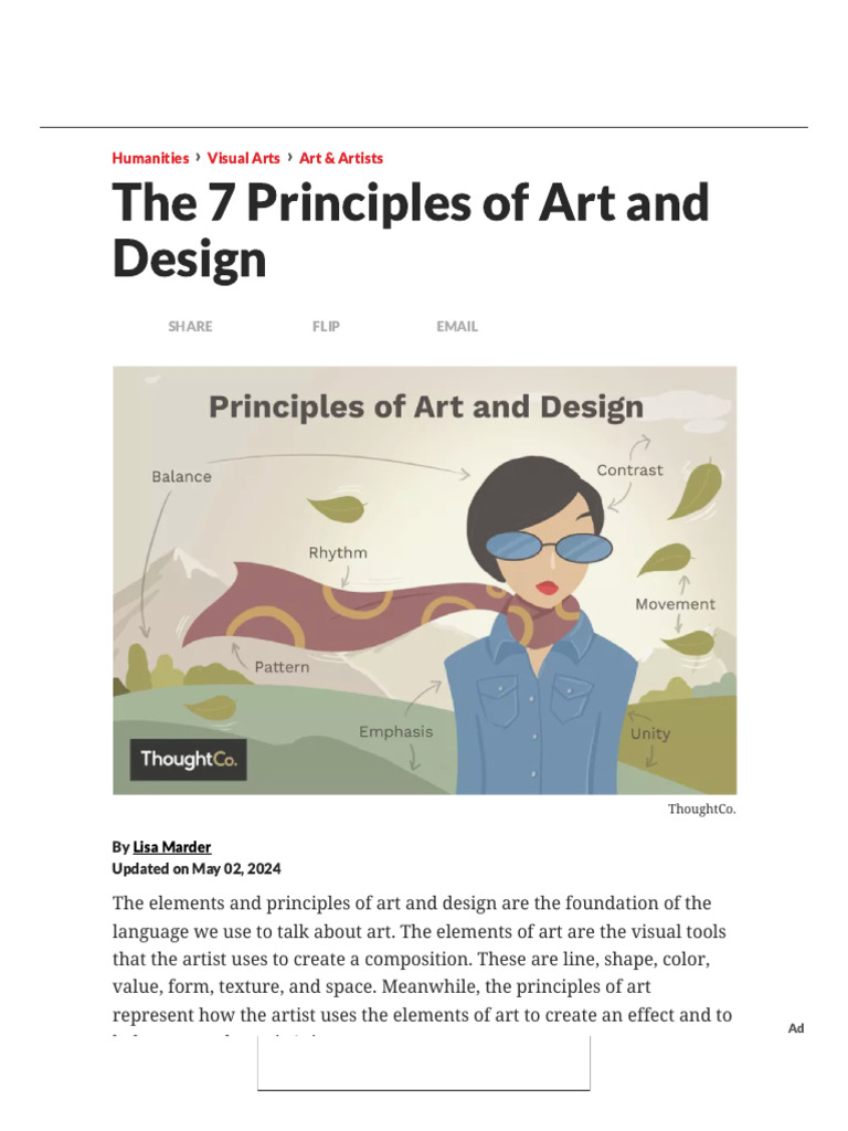 The Principles of Art and Design | PDF | Composition (Visual Arts ...