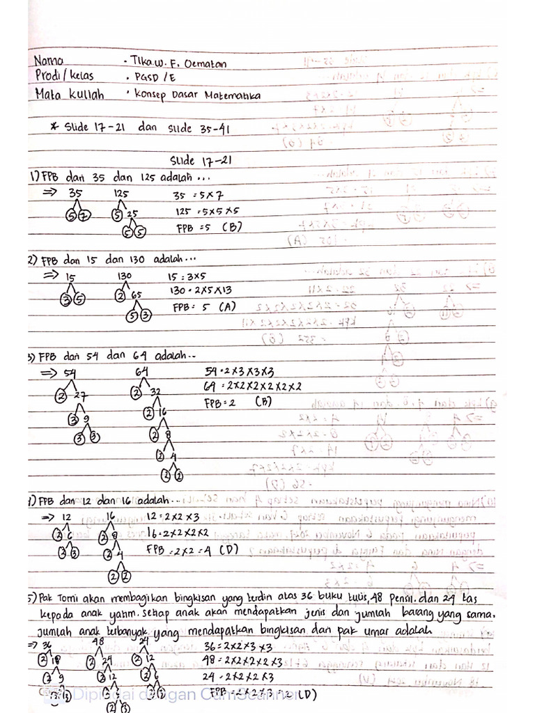 Tika Matematika | PDF