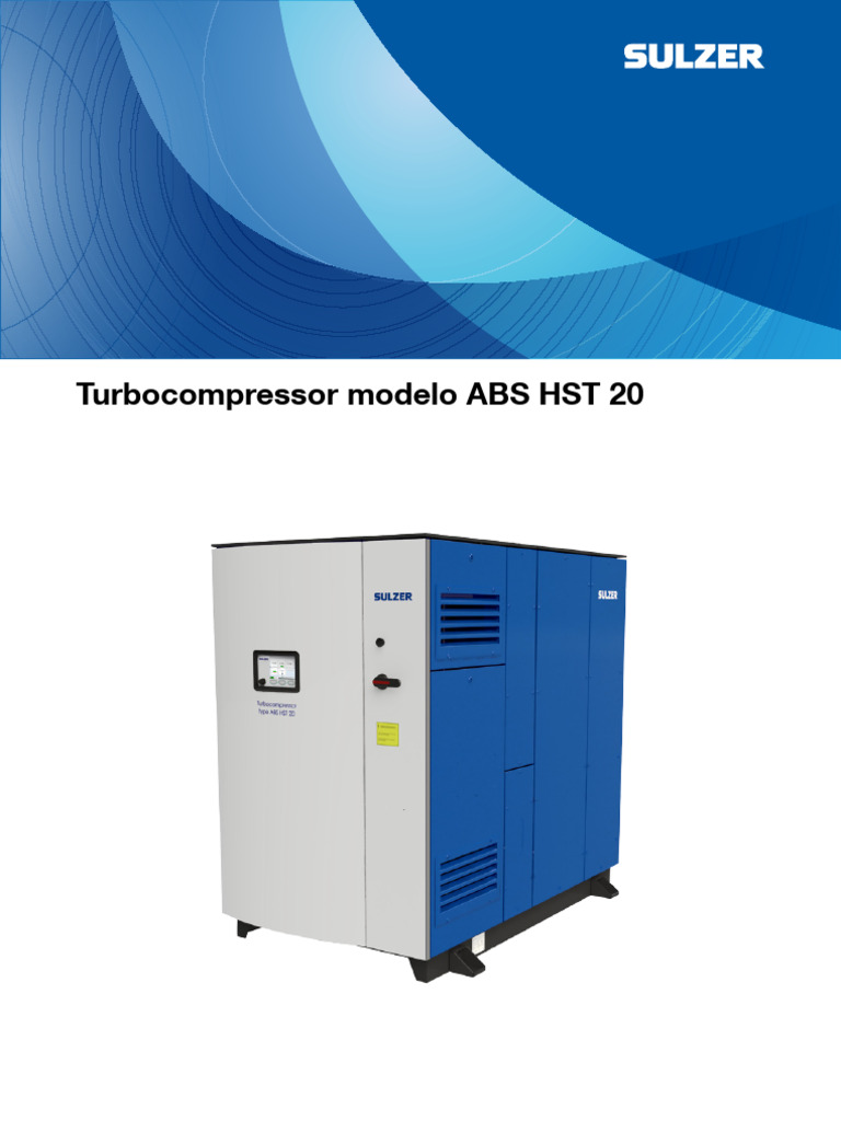 Turbocompressor HST20 E10313 | PDF | Turbocompressor | Motores