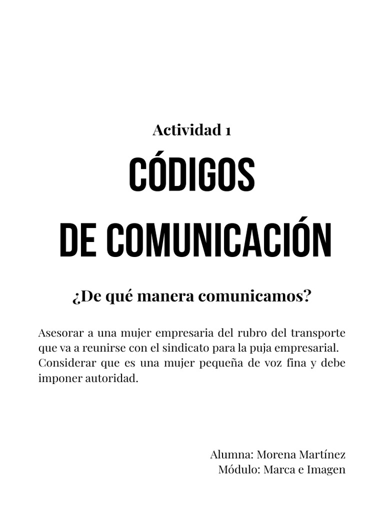 Tp 1 Códigos de Comunicación (2) | PDF