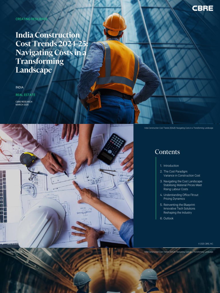 India Construction Cost Trends 2024 25 1741628115 | PDF