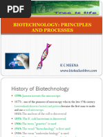 Biotechnology Principles and Processes - Notes | PDF | Molecular ...