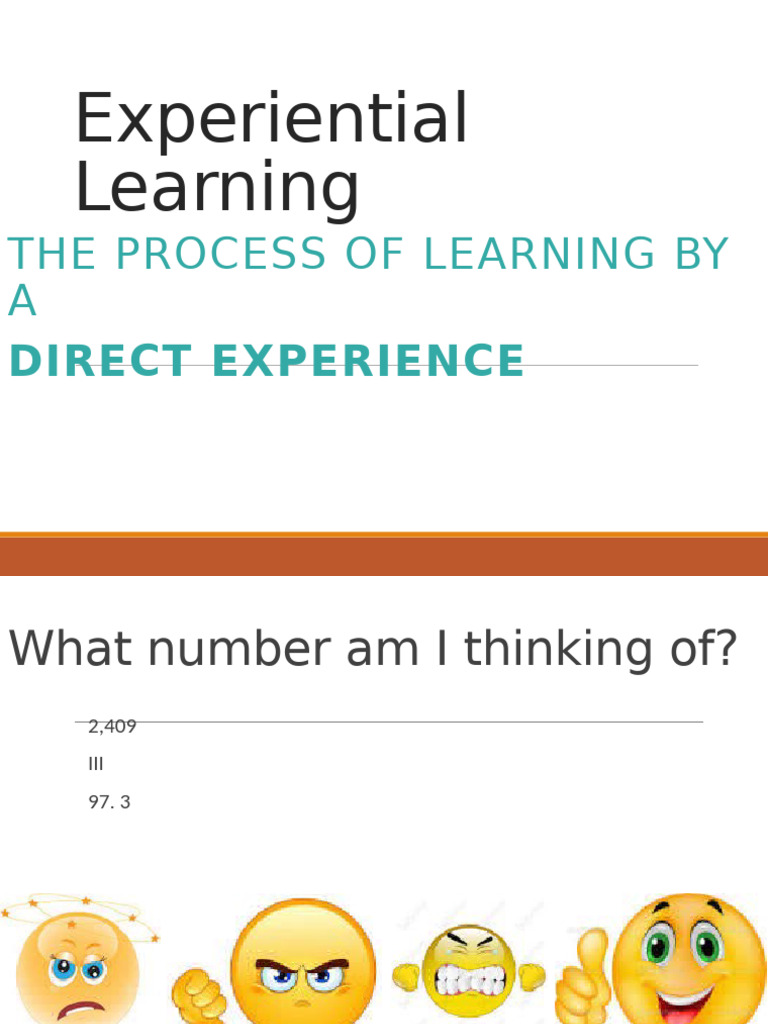 Orientation Experiential Learning | PDF | Ancient Egypt | Egypt