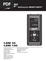 DTAPE DT50 Laser Distance Meter User Manual | PDF | Backlight | Metre
