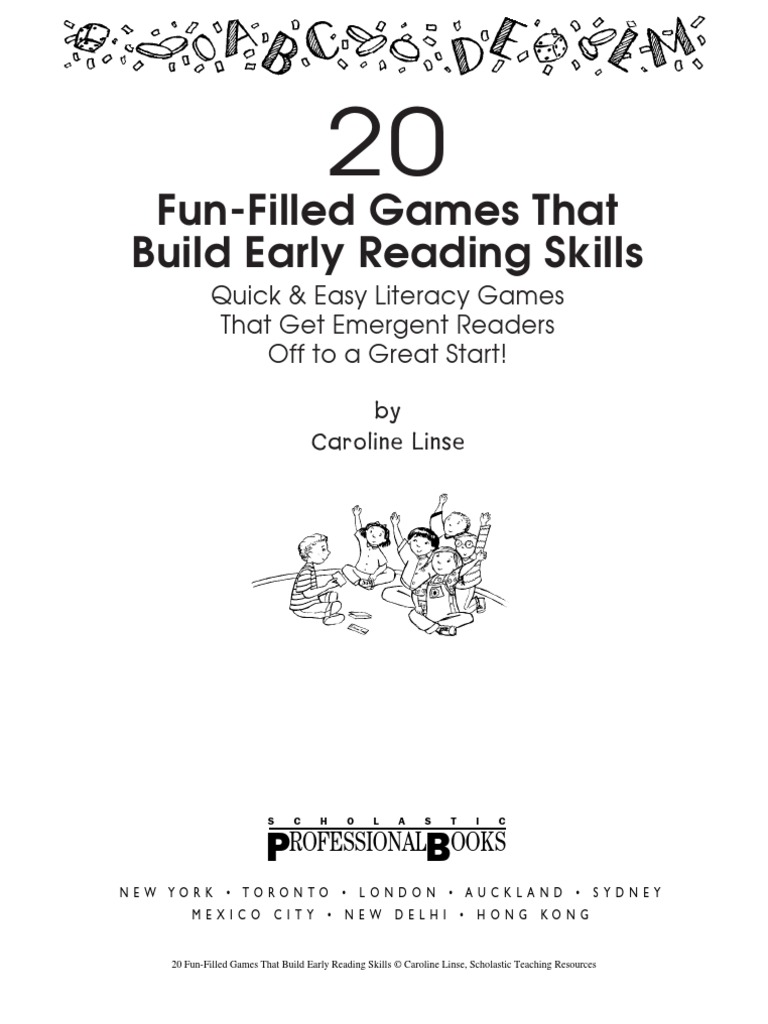 20 Fun Filled Games | PDF | Reading (Process) | Dice