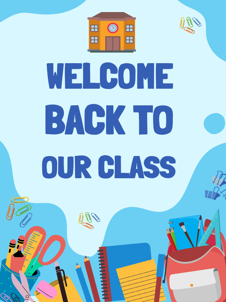 Welcome Back to Class Overview | PDF
