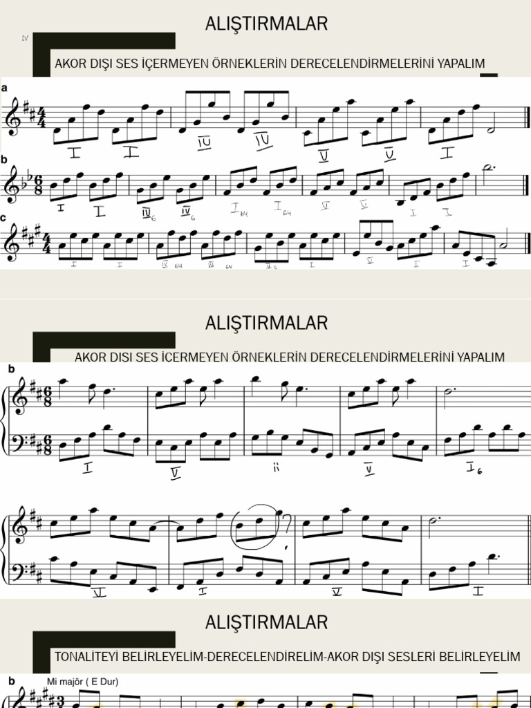 Akor Dışı Sesler Ödev 2 | PDF