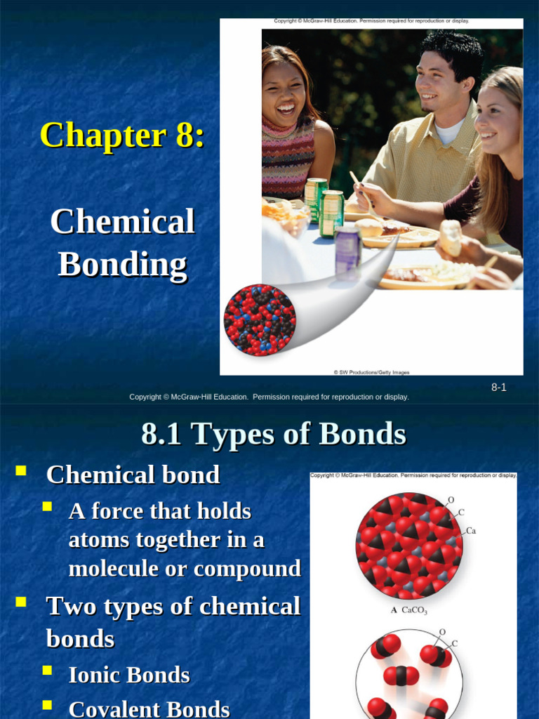 Lesson 5.1 Chemical Bonding | PDF | Chemical Bond | Ionic Bonding