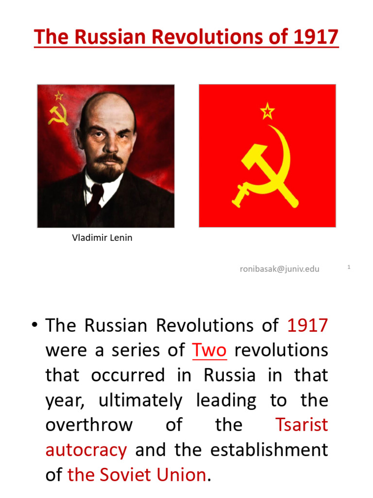 The Russian Revolutions of 1917 | PDF | Bolsheviks | Russian Revolution