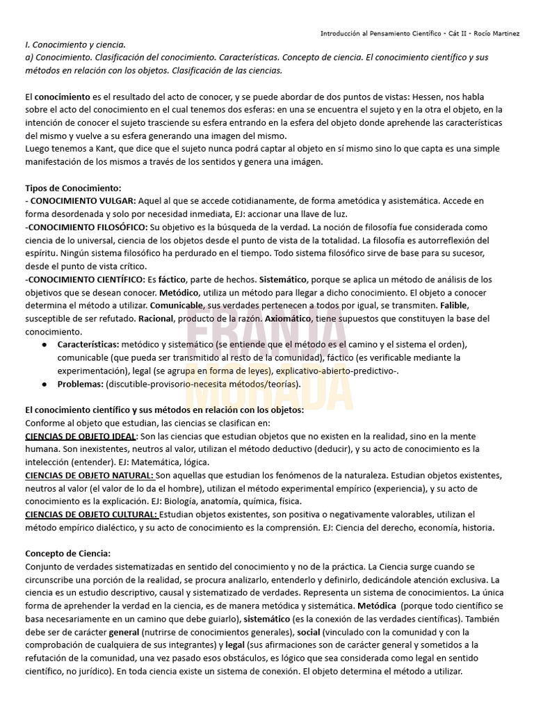 Resumen Ipc Cat Ii | PDF | Falacia | Razonamiento deductivo