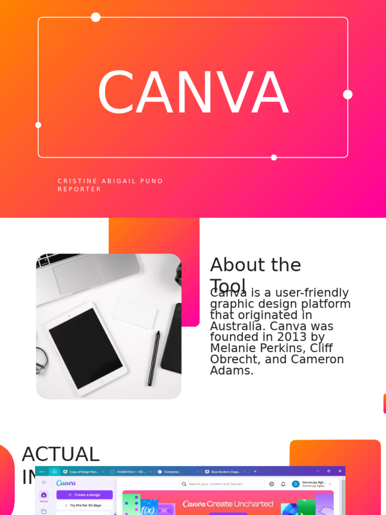 Canva-Learning Tool | PDF
