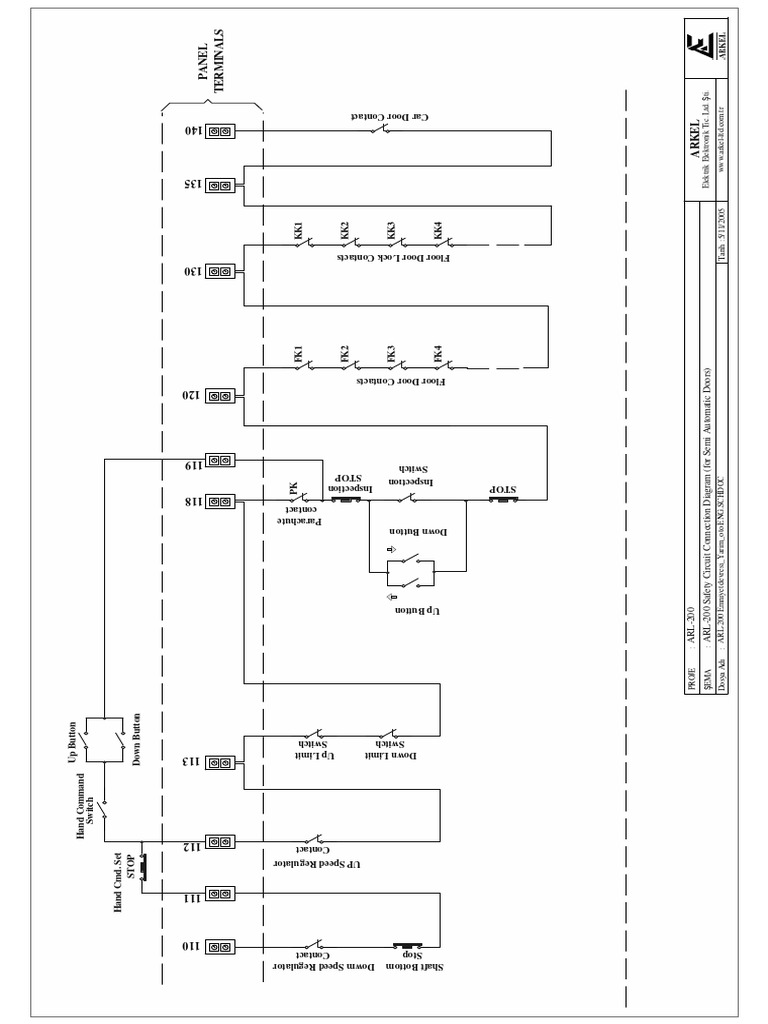 ARL-200 Safety Circuit Diagram | PDF