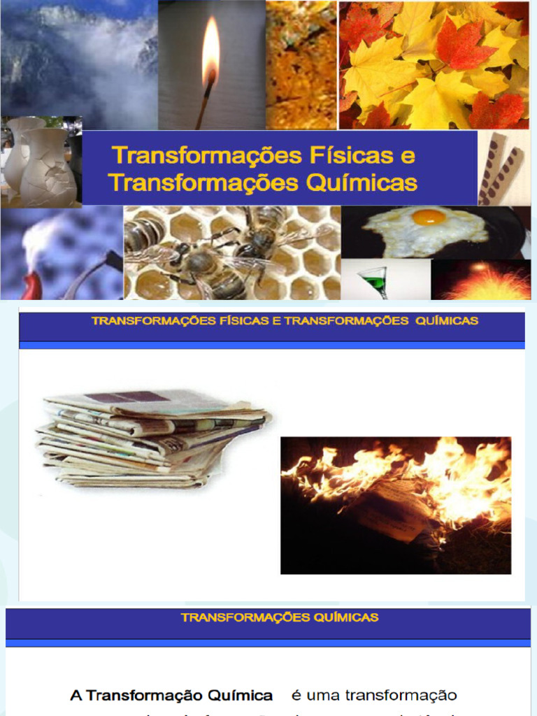Transformações Quimicas | PDF