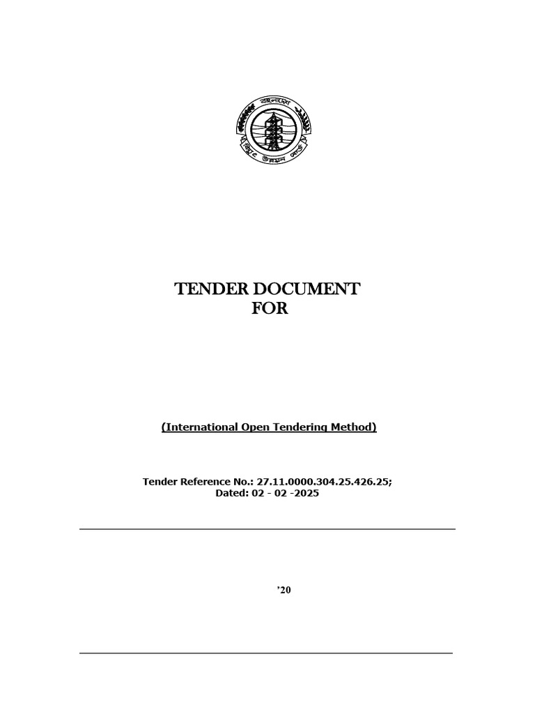 Tender 21690 1 | PDF | Subcontractor | Specification (Technical Standard)