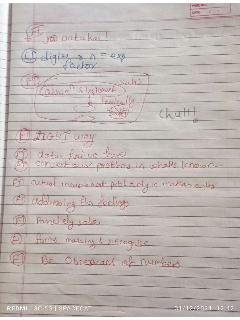 Mu Maths Idea Copy Reference | PDF