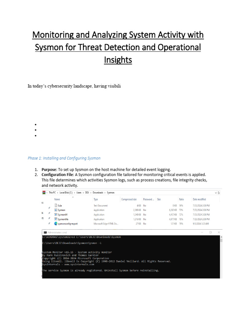 Sysmon and Splunk Advanced Threat Detection | PDF | Malware | Computer File