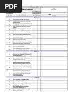 Vessel Inspection Checklist | PDF | Ships