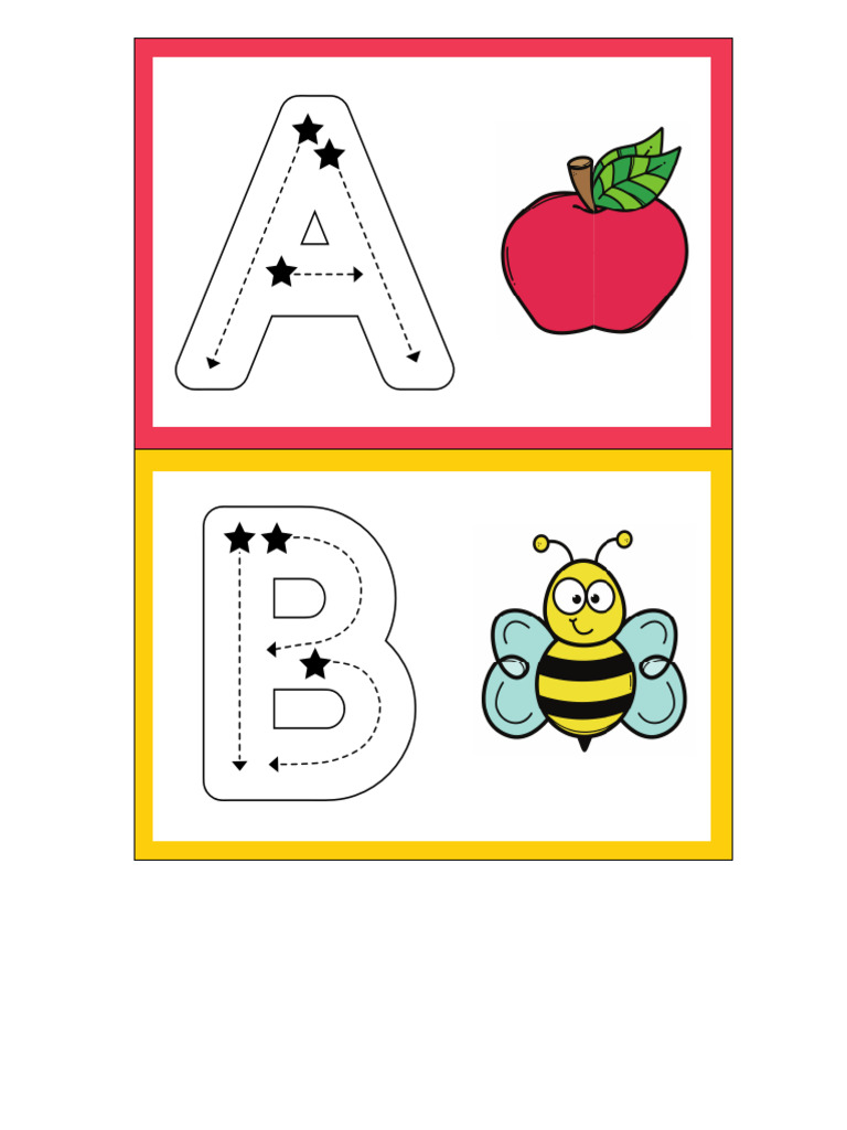 Alphabet Tracing Busy Boxes | PDF