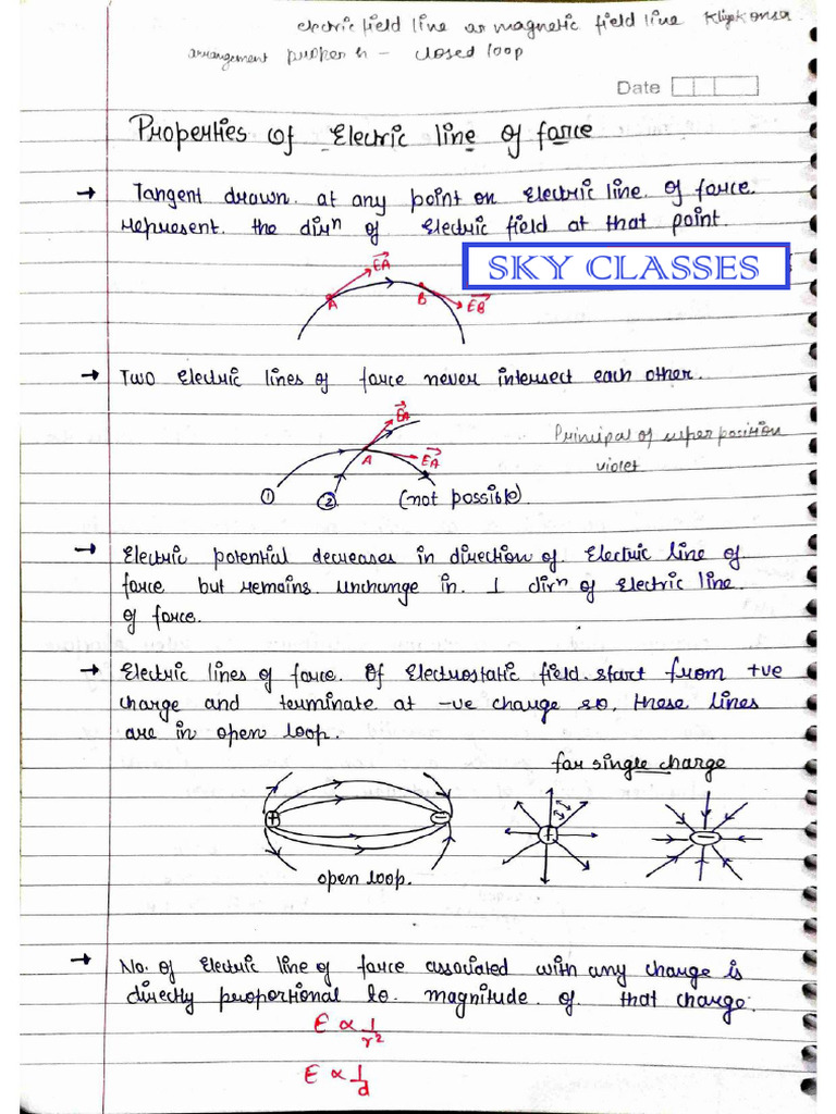 Electrostatic Notes Part 2 Eng | PDF