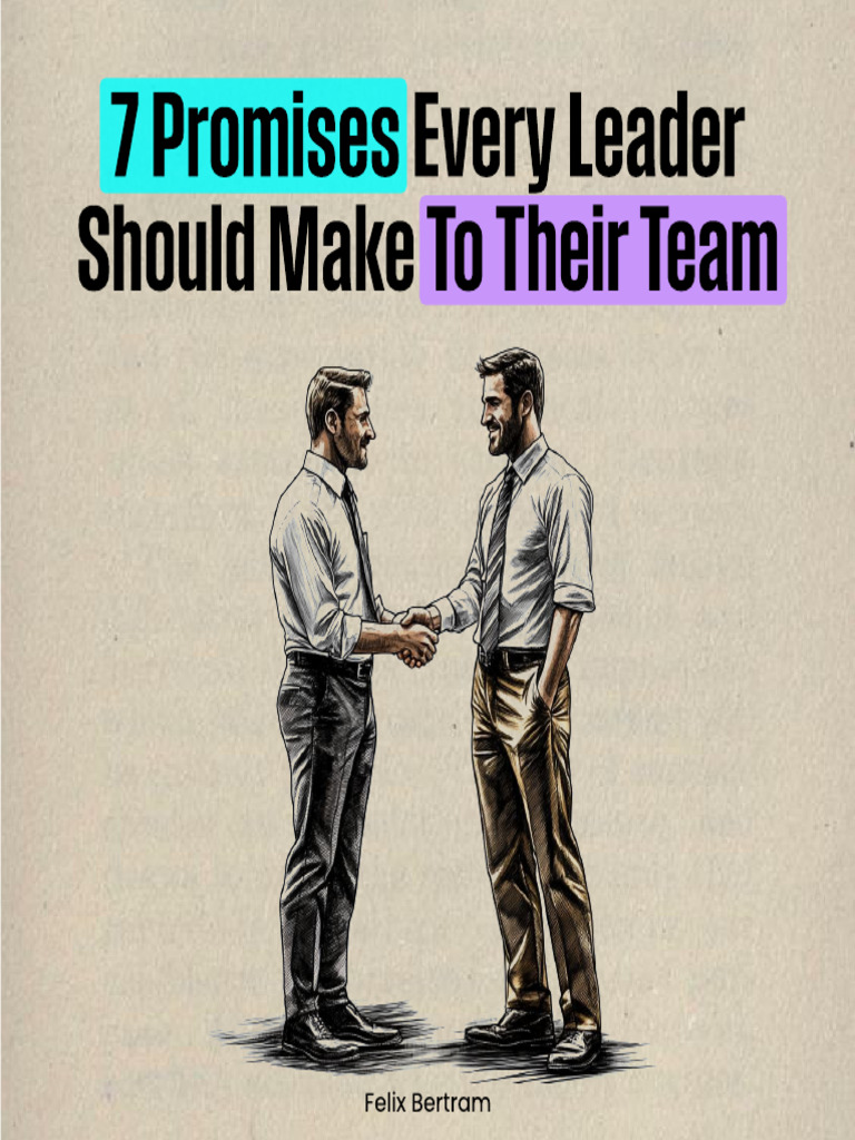 7 Leadership Promises for Teams | PDF