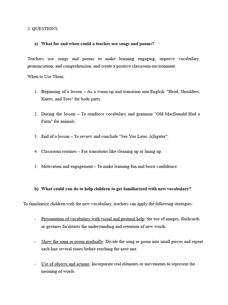 English Exercises | PDF | Learning | Vocabulary