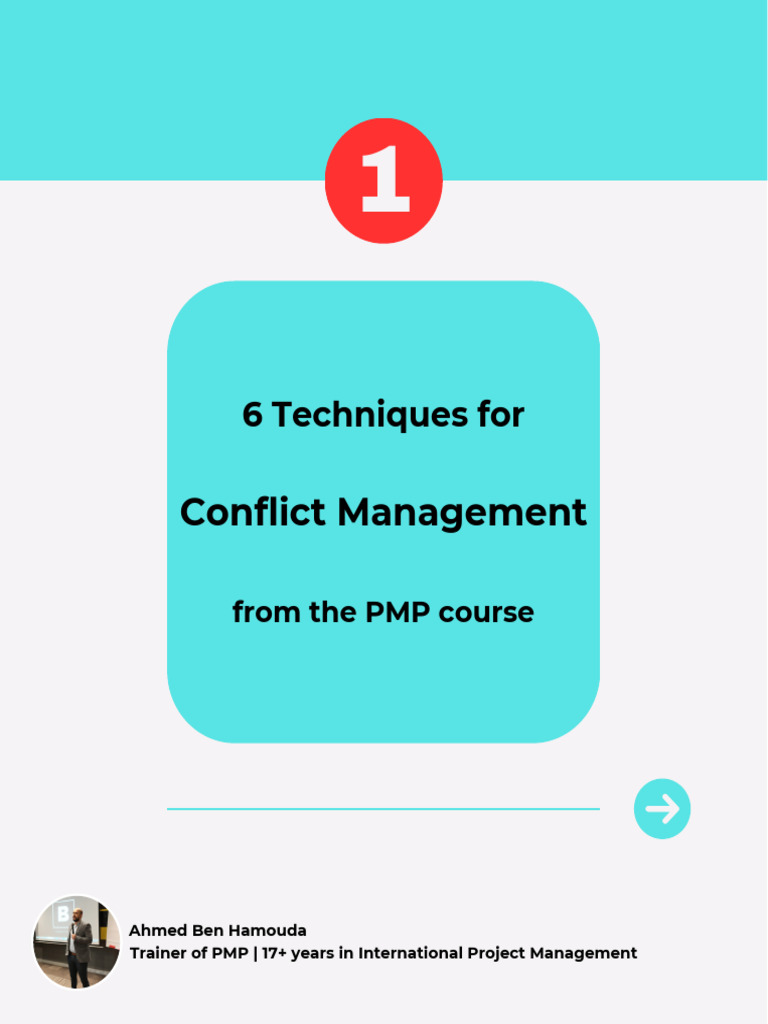 Conflict Management Techniques | PDF