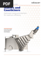 Introduction To Causticizer | PDF | Pulp (Paper) | Paper