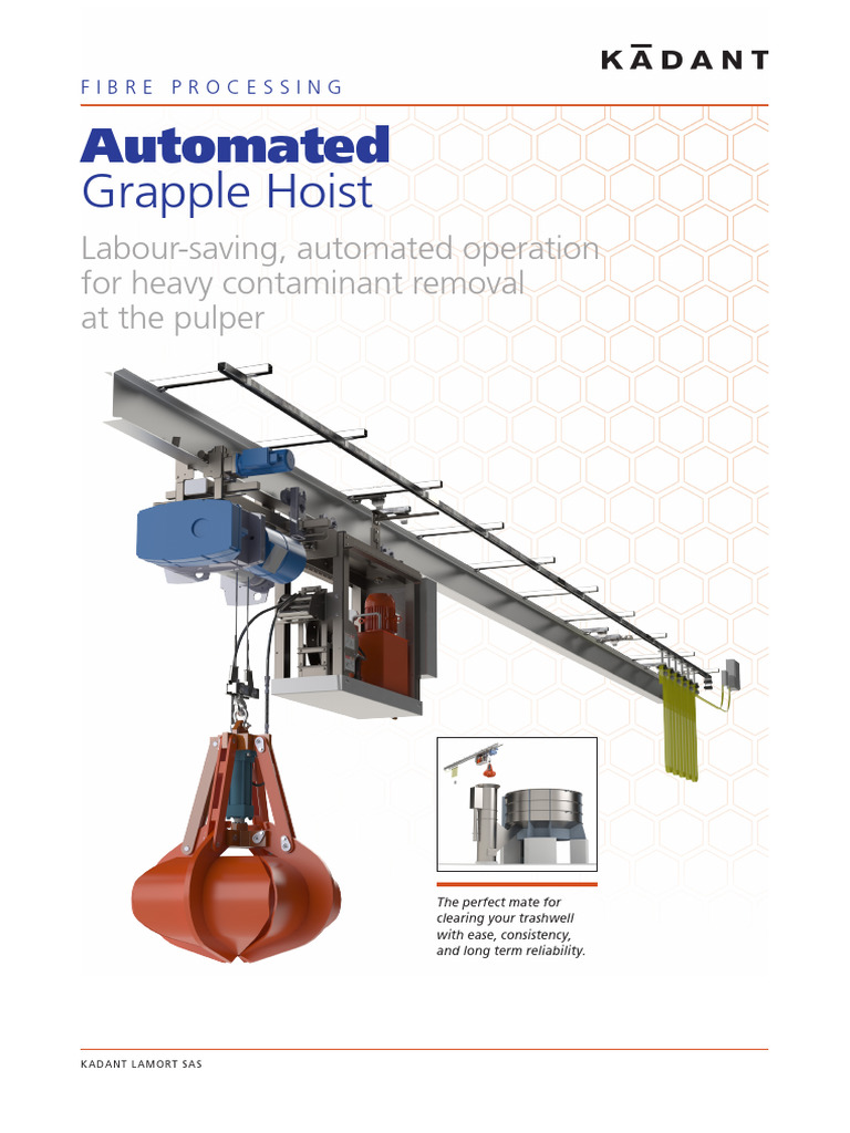 Automated Grapple Hoist BR-EN | PDF | Automation | Manufactured Goods